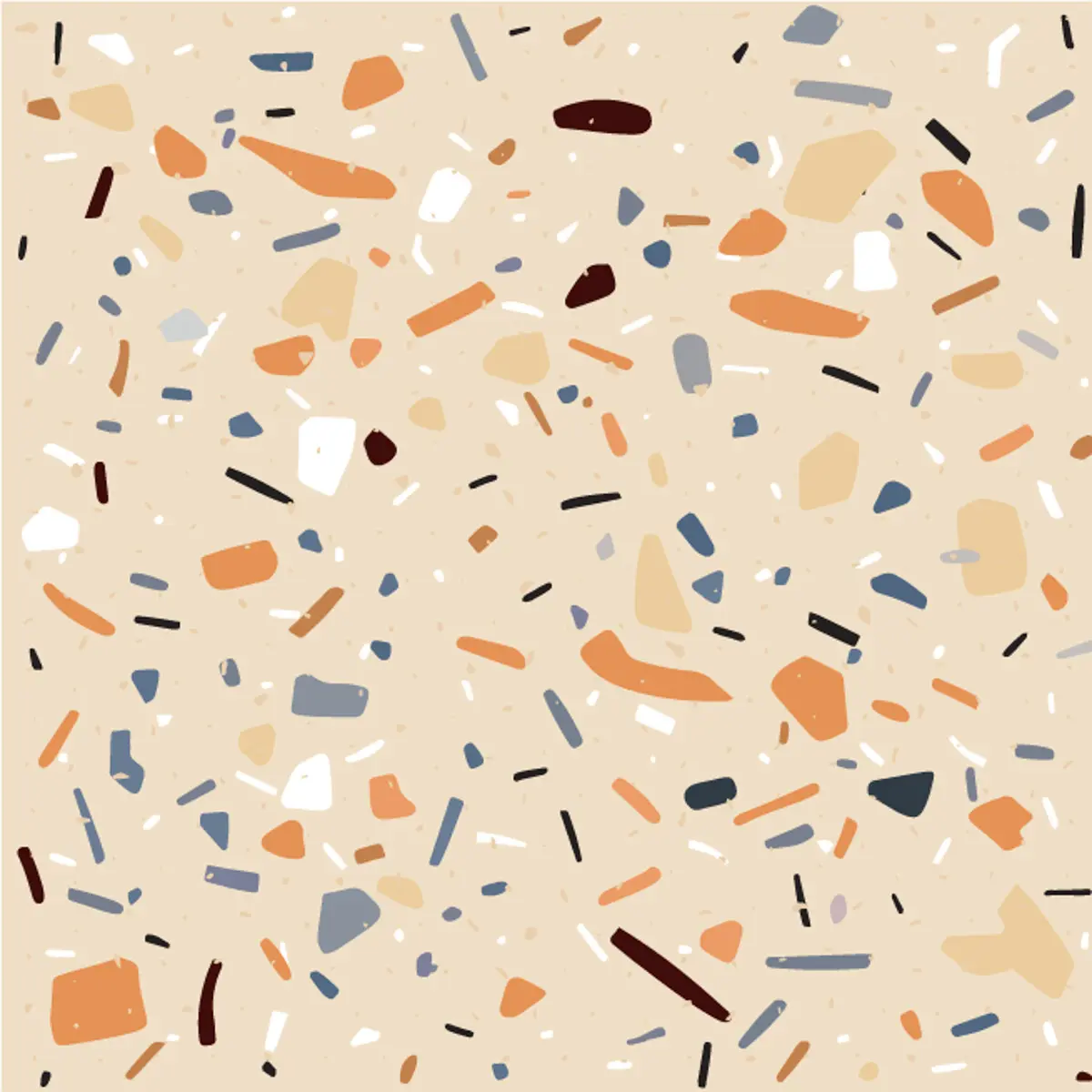 Terrazzo Marble Pattern 1 Custom Print Mural - DNA Wallpaper